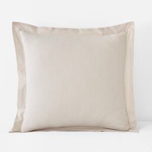 The Company Store Company Cotton Windowpane Yard-Dyed Taupe Cotton ...