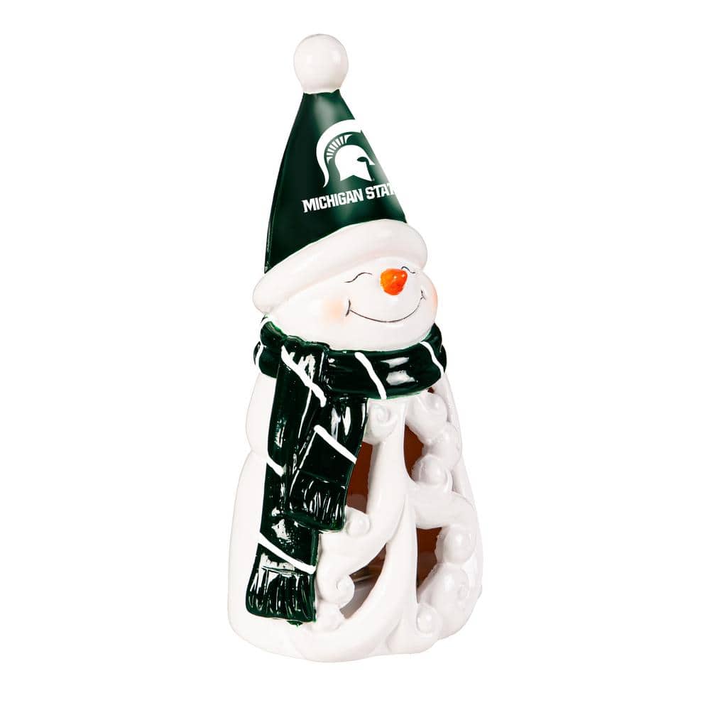 Team Sports America Michigan State University Snowman LED Christmas ...