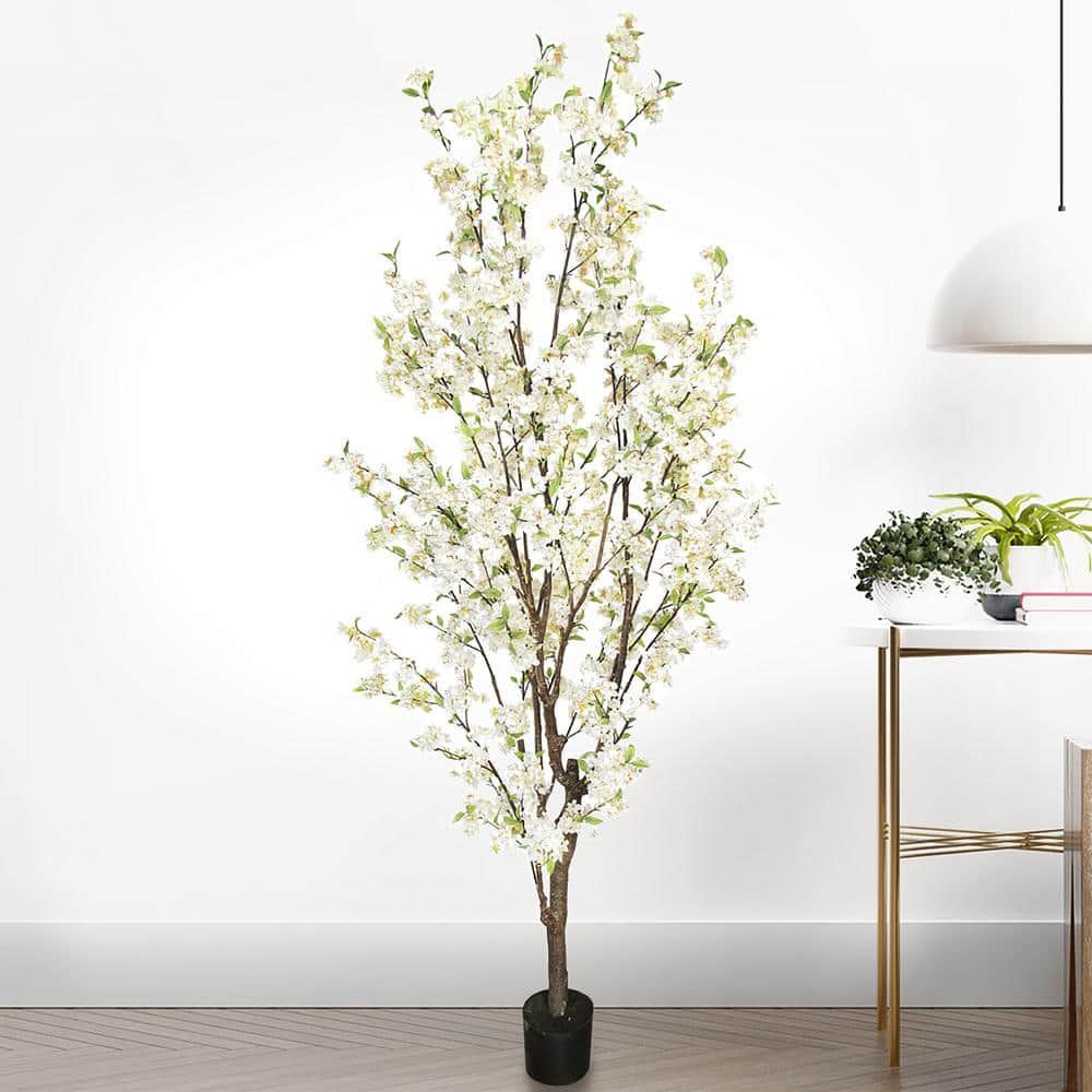 White faux tree store