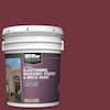 BEHR PREMIUM 5 gal. #S130-7 Cherry Cola Elastomeric Masonry, Stucco and ...