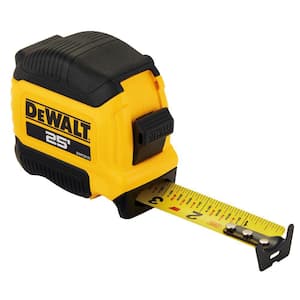 Milwaukee 25 ft. Compact Tape Measure with Fractional Scale 48-22-1725 ...