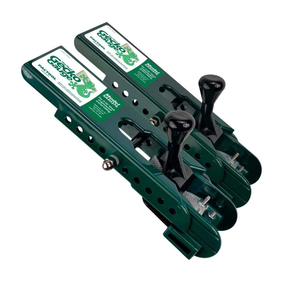 PacTool Gecko Gauge Siding Gauges for 7/16 in. LP Siding Installation ...