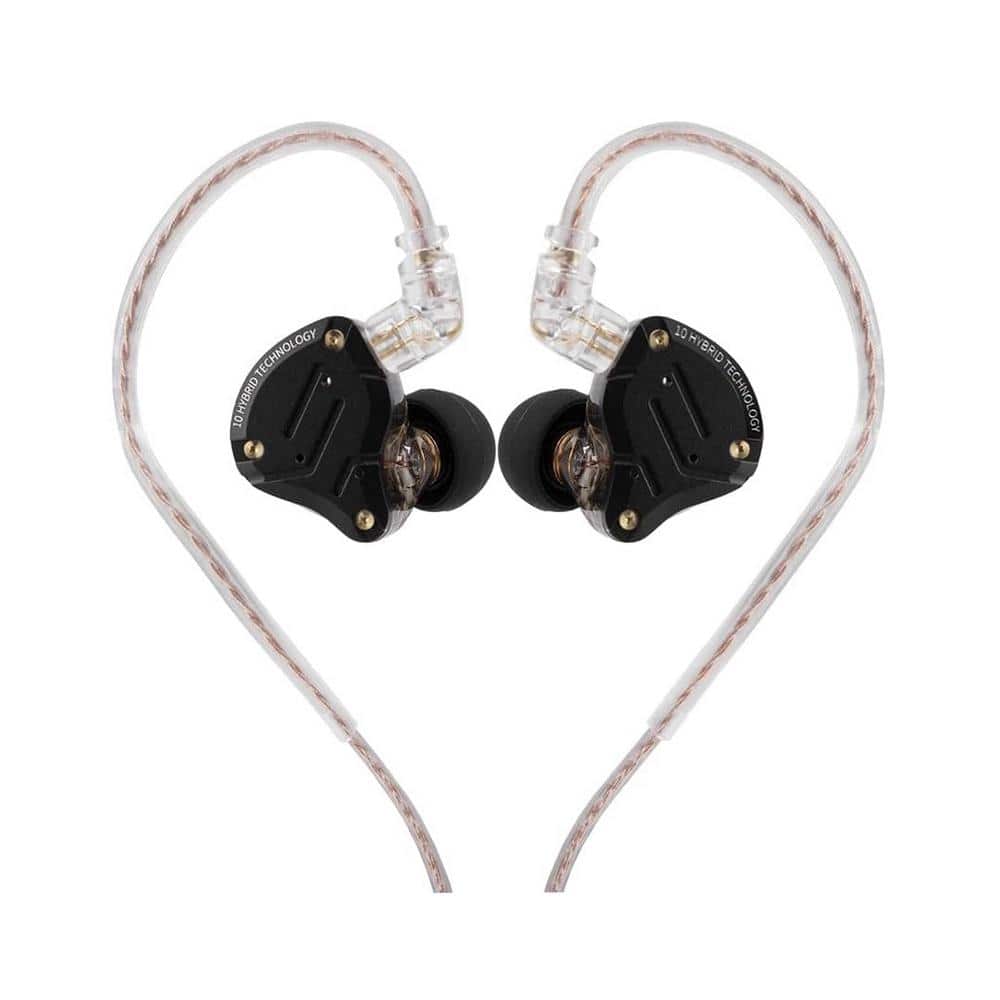 Lukyamzn Dark Black Wired Noise Cancelling Gaming Earbud and In-Ear ...