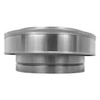 Active Ventilation 8 in. Dia. Aluminum Vent Pipe Cap in Mill Finish VPC-8