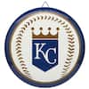 Open Road Brands Kansas City Royals Round Baseball Metal Sign 90181451 ...