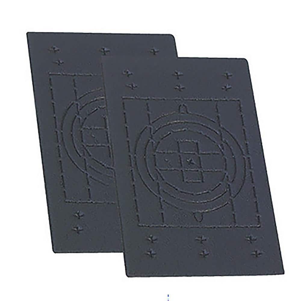 Commercial Electric 1-Gang Weatherproof Rectangular Gasket, Black, (2 ...
