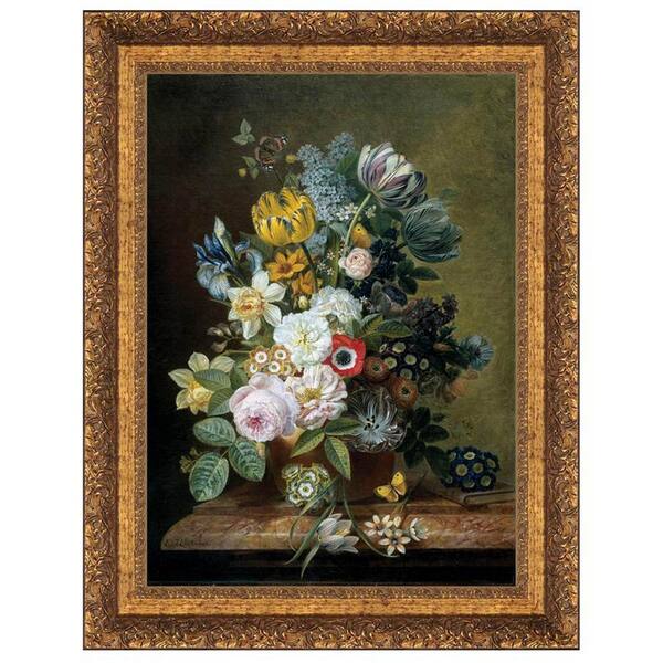 Design Toscano Still Life with Flowers, 1839 by Eelke Jelles Eelkema ...