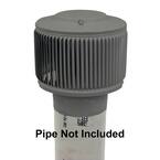 Active Ventilation 3 in. Dia Aura PVC Vent Cap Exhaust with Adapter for ...