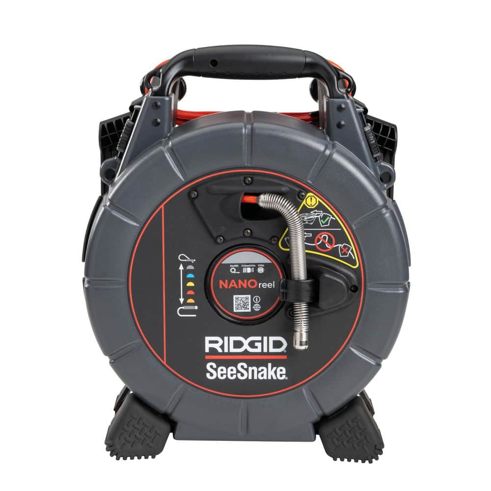 RIDGID SeeSnake NANOreel Inspection Sewer Camera Reel for 1 in. to 2.5 ...
