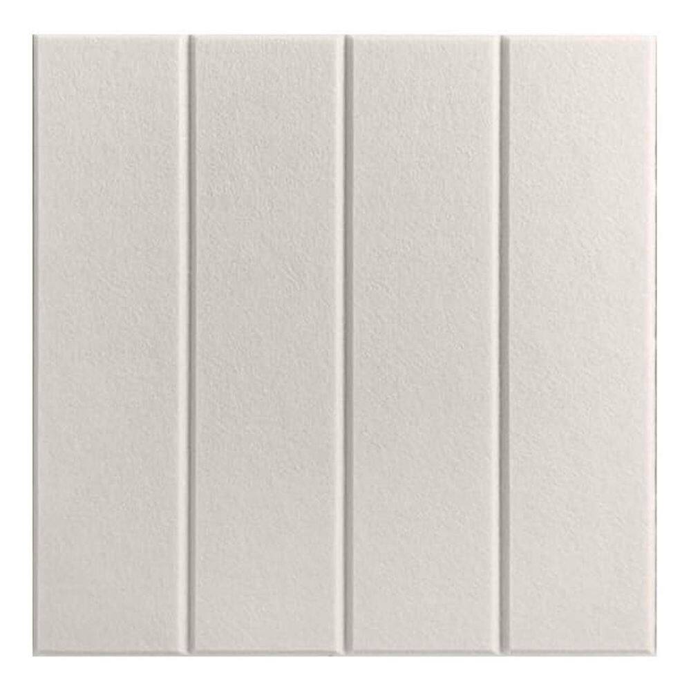 Afoxsos 11.8x11.8 Beige Recycled Polyester Felt Wall Tiles with ...
