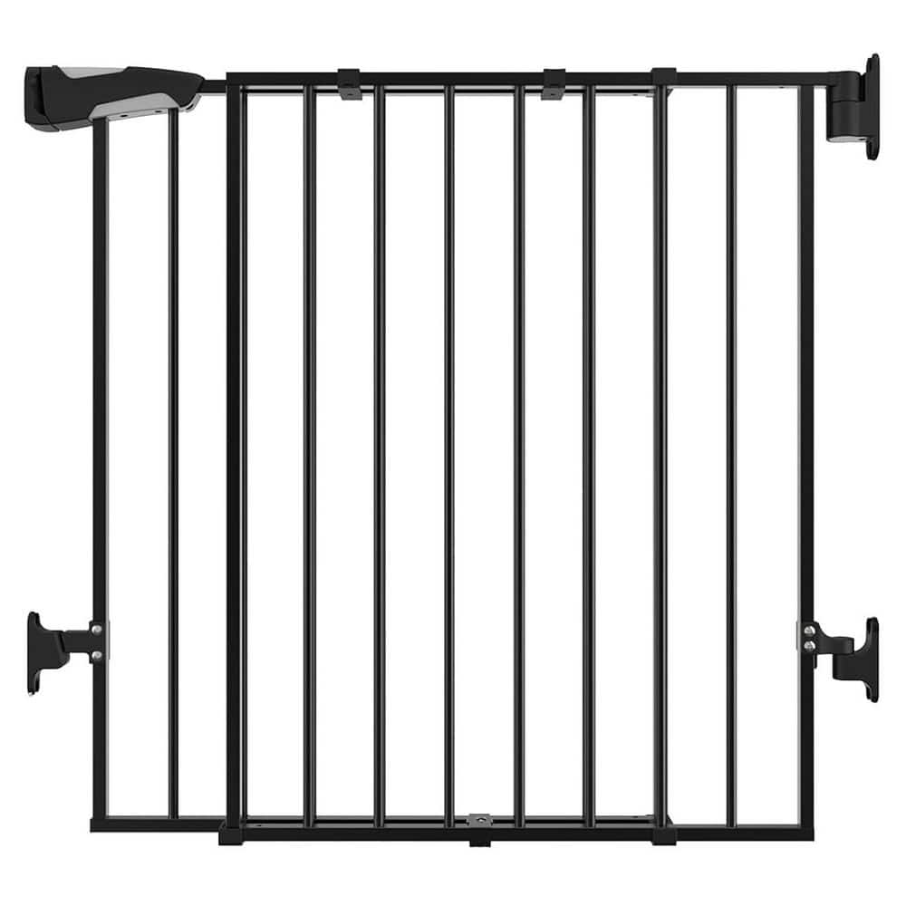 KIWDZFU 26 x 28 Steel Baby Gate with Auto-Close Feature and Extra Wide ...