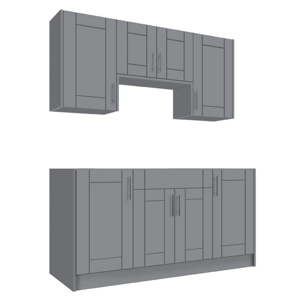 WeatherStrong Sanibel Lighthouse Gray All-Weatherboard Composite 25 in ...