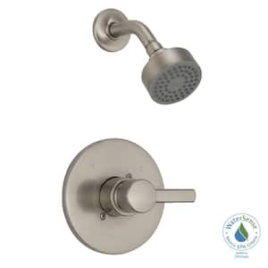 Peerless Precept 1-Handle Wall-Mount Shower Faucet Trim Kit in Matte ...