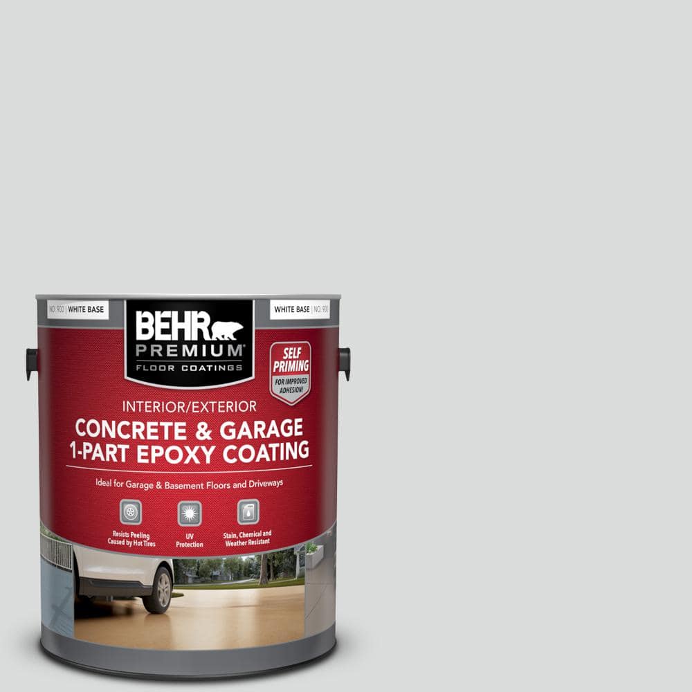 BEHR PREMIUM 1 gal. #PPU26-14 Drizzle Self-Priming 1-Part Epoxy Satin ...