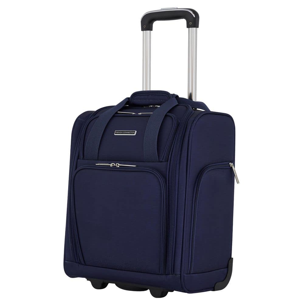 French Connection 16 in. Blue Underseater Carry-On W/Usb Feature FC ...