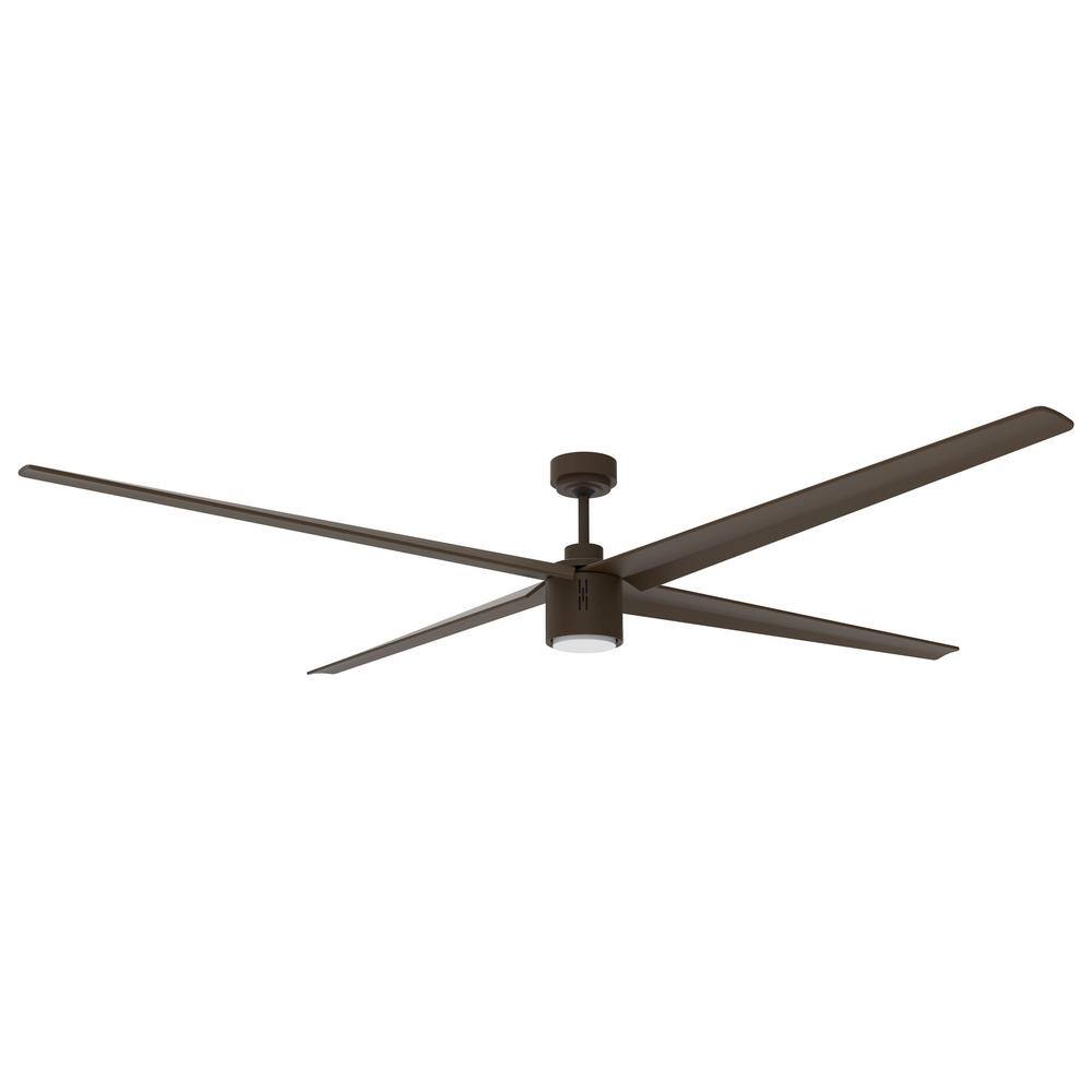 Maxx Air 84 in. Integrated LED Indoor Oil-Rubbed Bronze Ceiling Fan ...