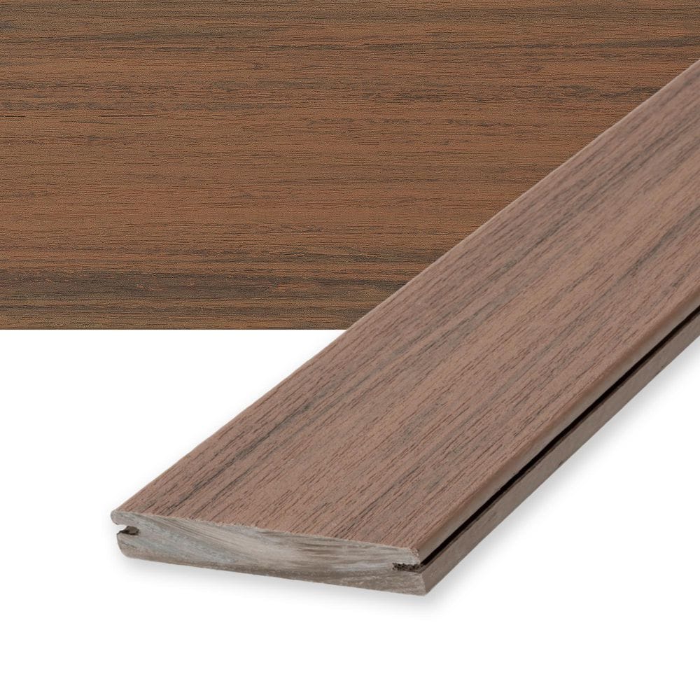 Reviews for Deckorators Voyage 1 in. x 5-1/2 in. x 12 in. Mesa Brown ...