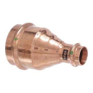 Viega ProPress 2 in. x 2 in. Press Copper Coupling with Stop 78072 ...