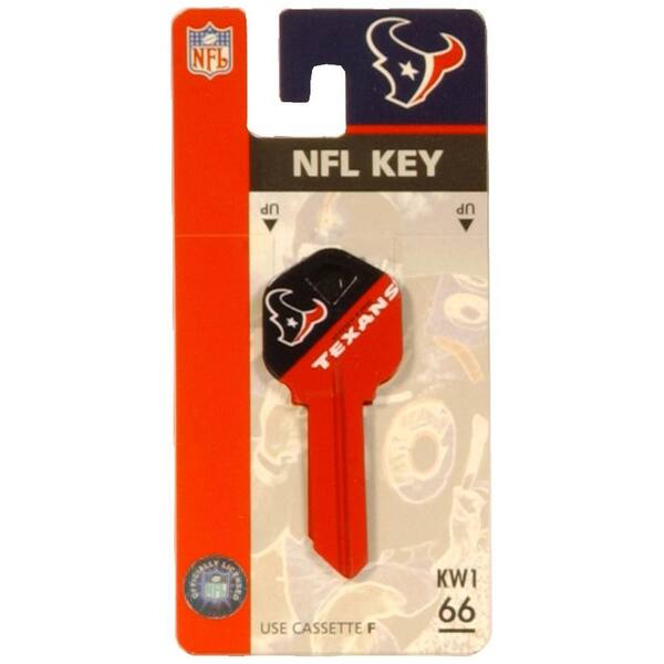 Hillman #66 NFL Houston Texans Key Blank 89781 - The Home Depot