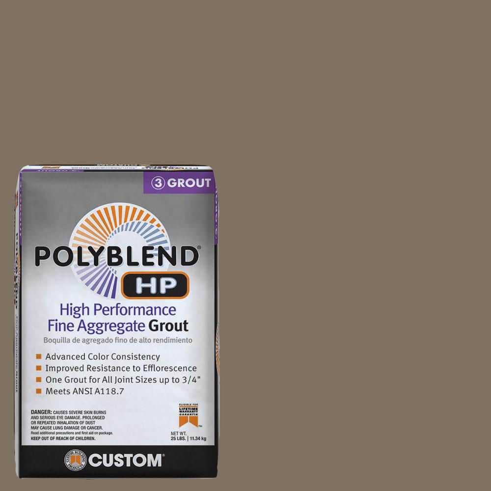 Custom Building Products Polyblend HP #541 Walnut 25 lbs. High ...