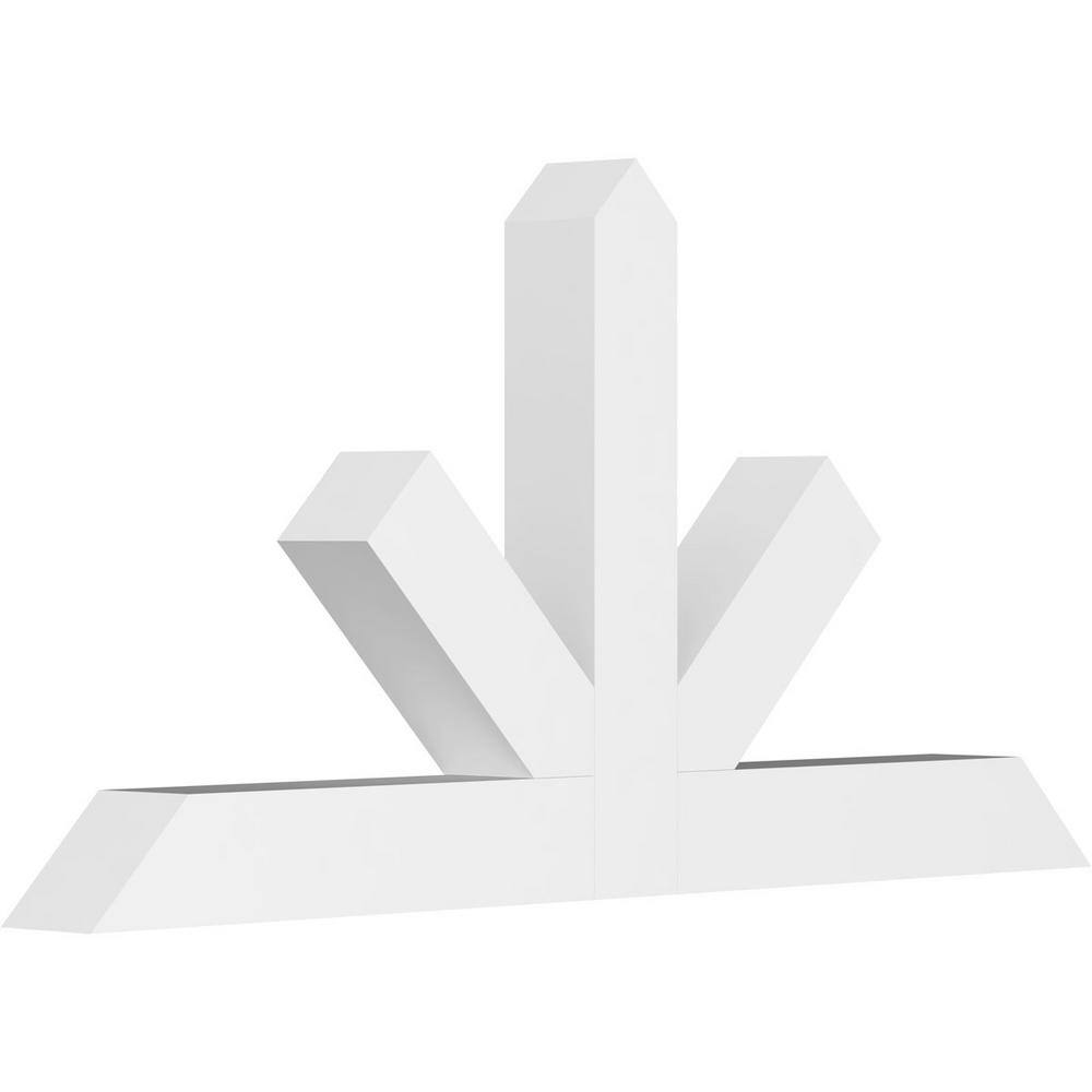 Ekena Millwork Saratoga 48 in. W x 24 in. H x 4 in. D Signature ...