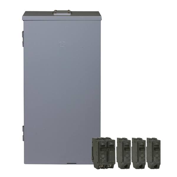 GE 150 Amp 32-Space 64-Circuit Main Breaker Outdoor Load Center ...