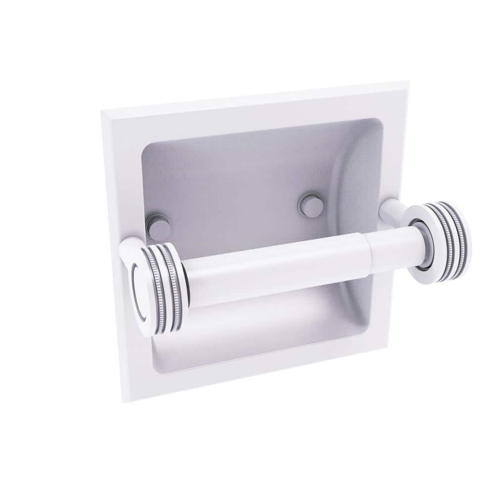 Allied Brass Continental Collection Recessed Toilet Paper Holder in ...