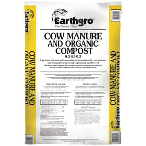 Earthgro 1 cu. ft. Cow Manure and Organic Compost 71751180 - The Home Depot