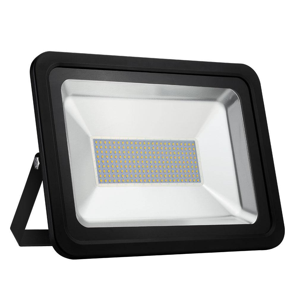 TYCOLIT 150-Watt 120-Degree Black 4th Generation Outdoor Integrated LED ...