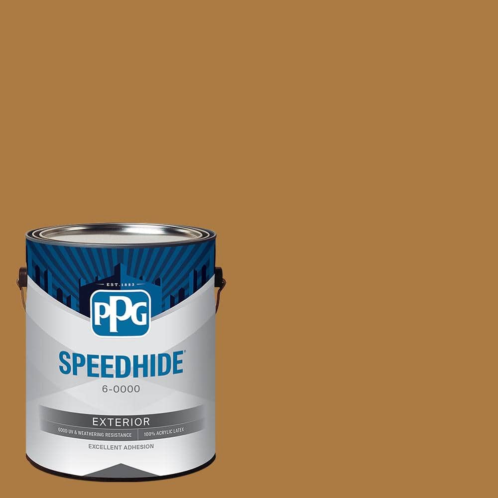 Reviews for SPEEDHIDE 1 gal. PPG16-15 Brown Basket Semi-Gloss Exterior ...