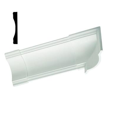 Focal Point 1/4 in. x 8-1/2 x 5 in. Primed Polyurethane St. James Crown ...