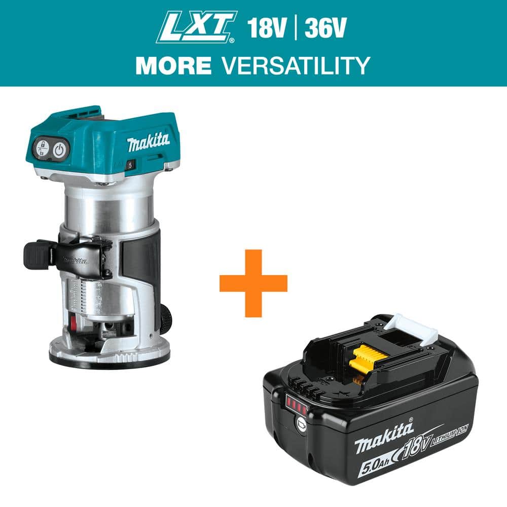 Makita 18V LXT Lithium-Ion Brushless Variable Speed Compact Router ... Makita 18V LXT Lithium-Ion Brushless Variable Speed Compact Router ...