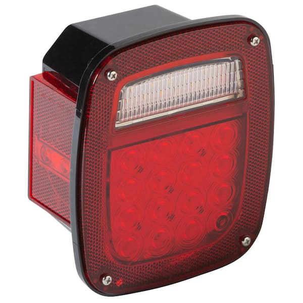 Grote Hi Count LED Stop Tail Turn Light - LH with License Window and ...
