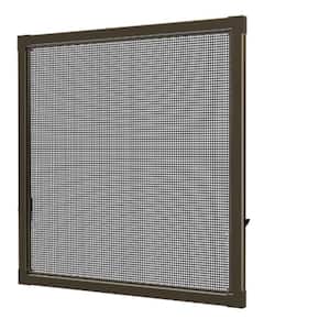 RITESCREEN Casement Series 28.0625 in. x 55.40625 in. Bronze Aluminum ...
