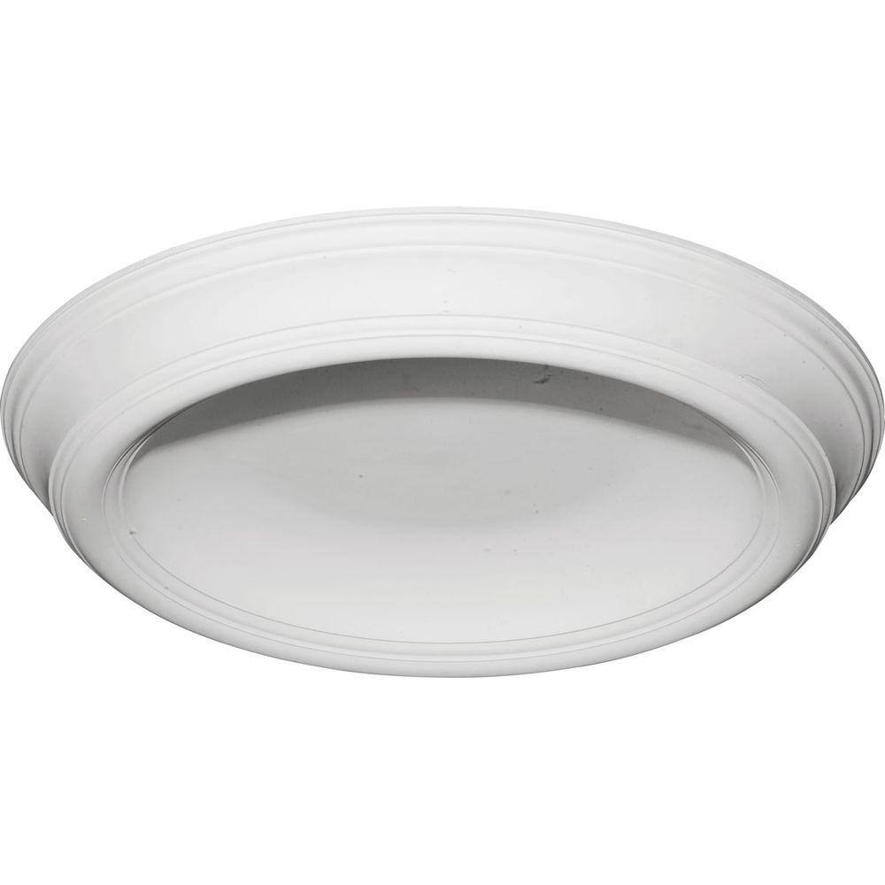 Ekena Millwork 37-3/8 in. Traditional Smooth Surface Mount Ceiling Dome ...