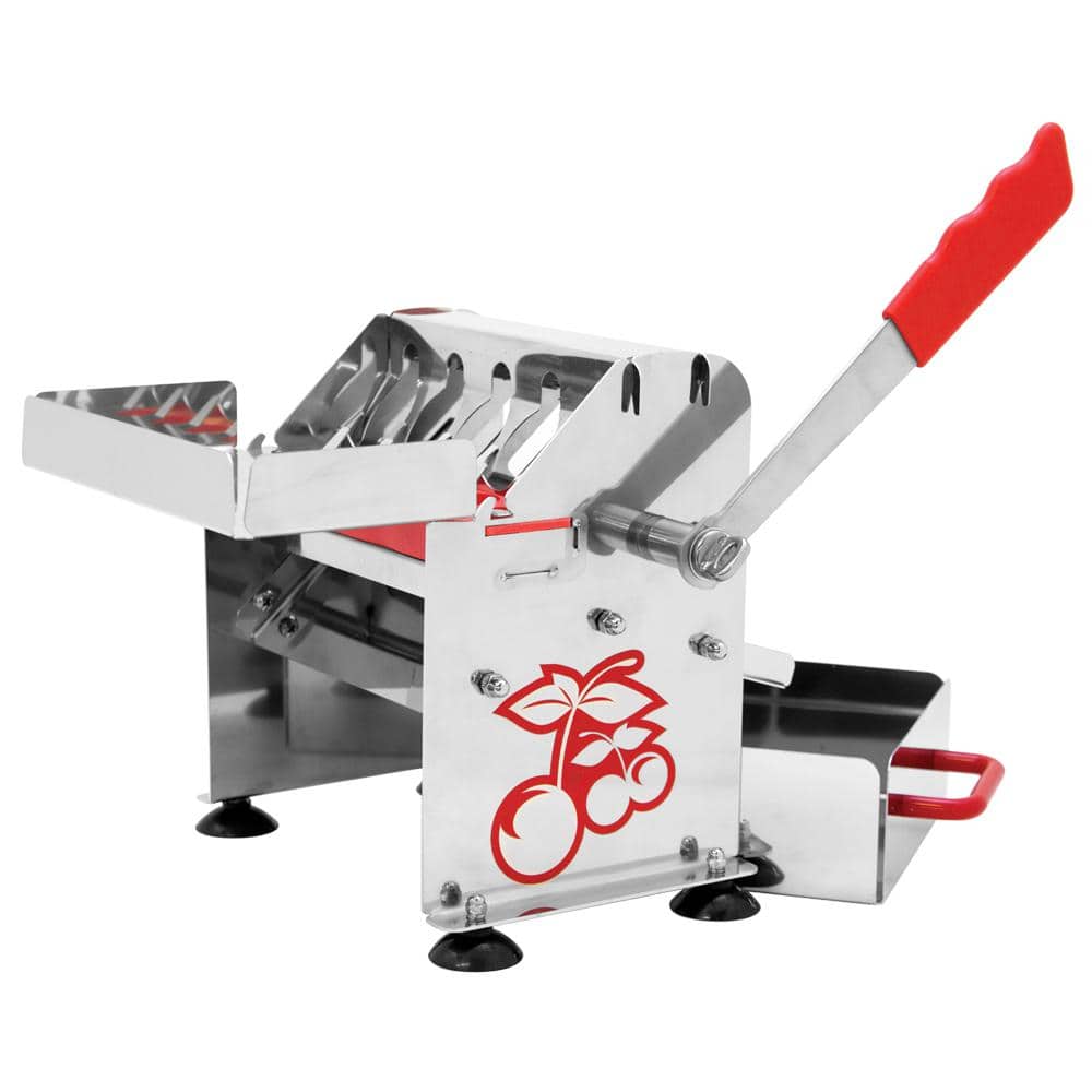 TSM Stainless Steel Deluxe Cherry Pitter 32115 - The Home Depot