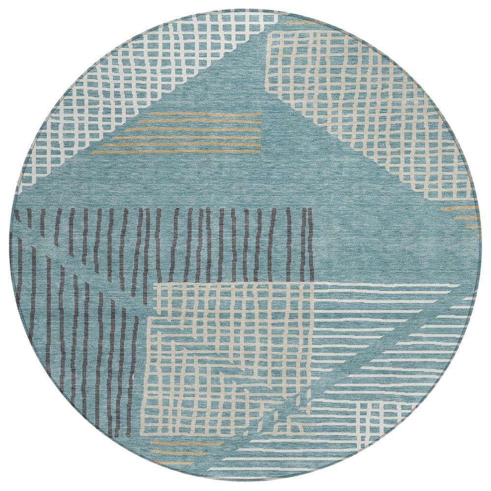 Addison Rugs Chantille Machine Washable Indoor/Outdoor Abstract ACN2270 ...