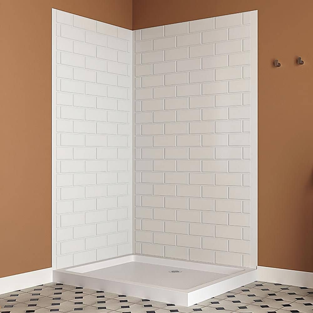 Streamline DSH-1040-91 36 in. L x 48 in. W x 76 in. H 2-Piece Glue-Up ...