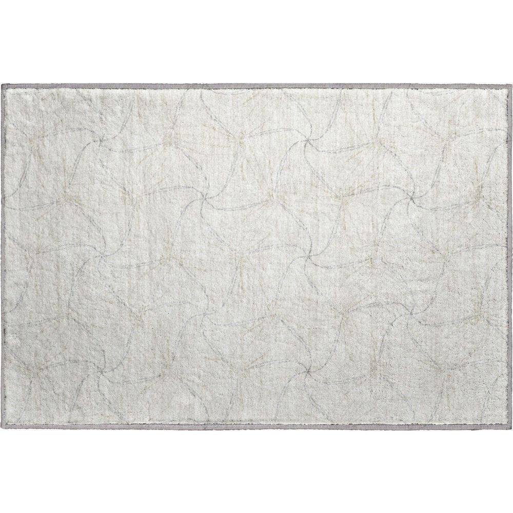 Addison Rugs Mayfield Premium Machine Washable Abstract AMF968 Ivory 1 ...