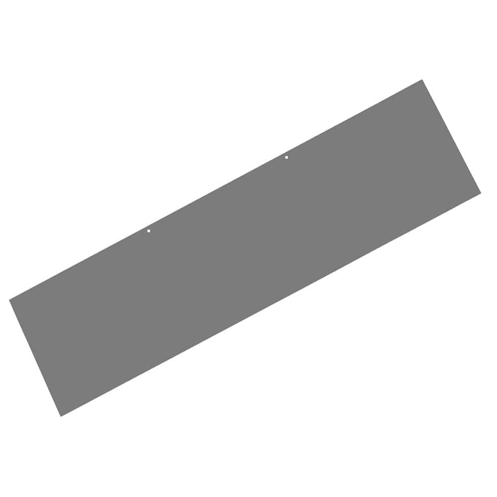 Bilco Classic Series BR-1 43.1875 in. x 12 in. x .1046 in. Gray Powder ...