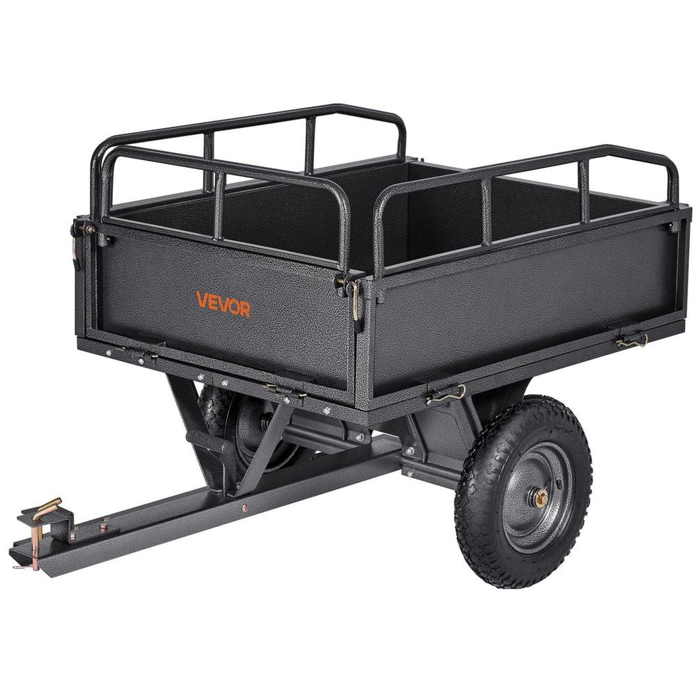 Reviews for VEVOR Garden Utility Trailer, 10 cu. ft. Steel Garden Cart ...