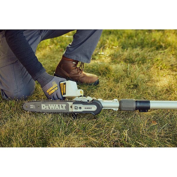 DEWALT FLEXVOLT 60V MAX 10 in. Cordless Battery Powered Telescoping Pole Saw (Tool Only ...
