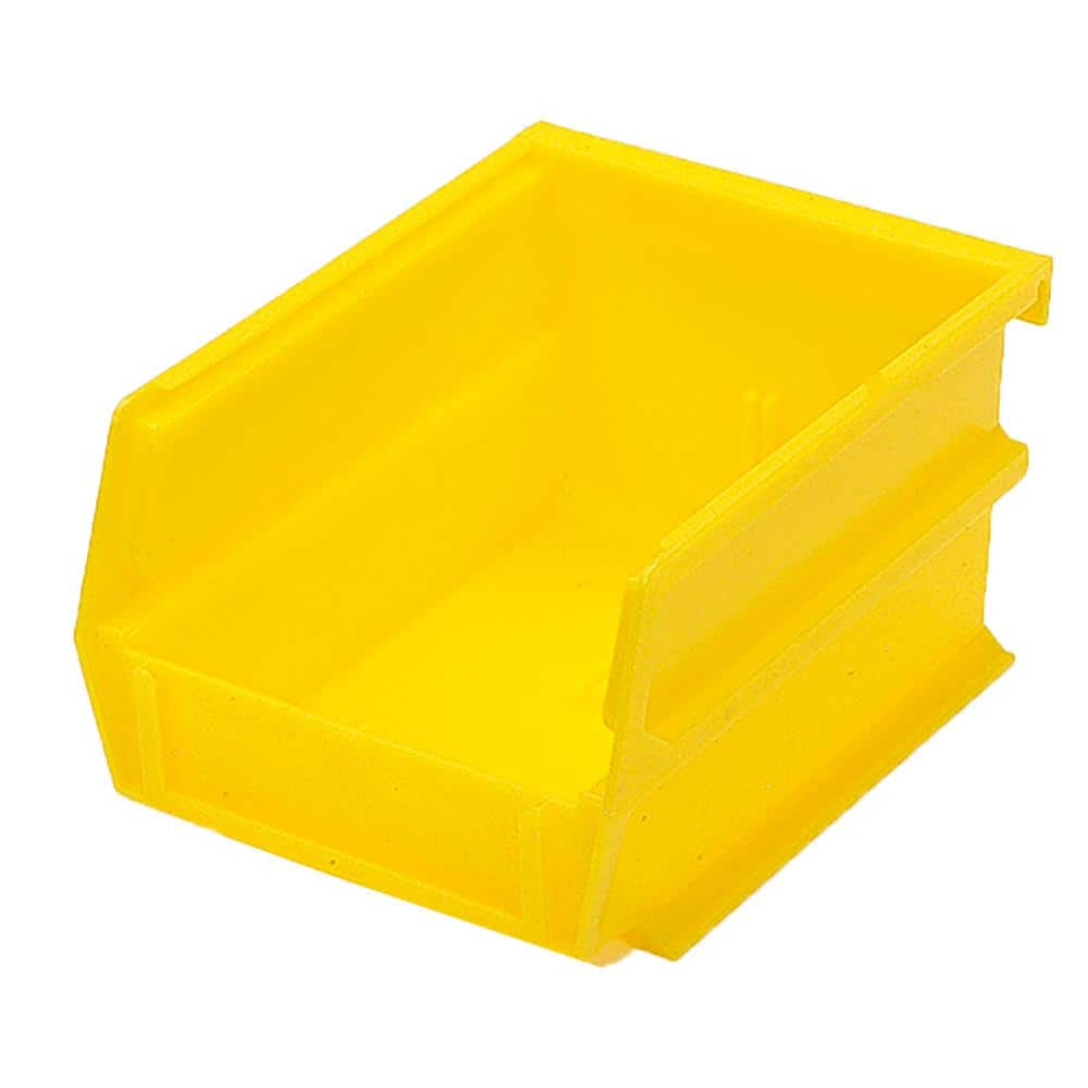Triton Products LocBin 5-3/8 in. L x 4-1/8 in. W x 3 in. H Yellow Tool ...