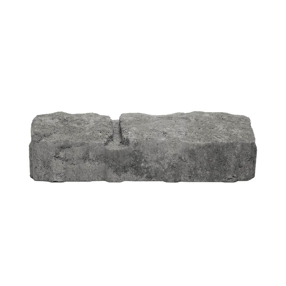 Pavestone Ladera 12 in. x 4 in. x 2.36 in. Rectangular Granite Blend ...
