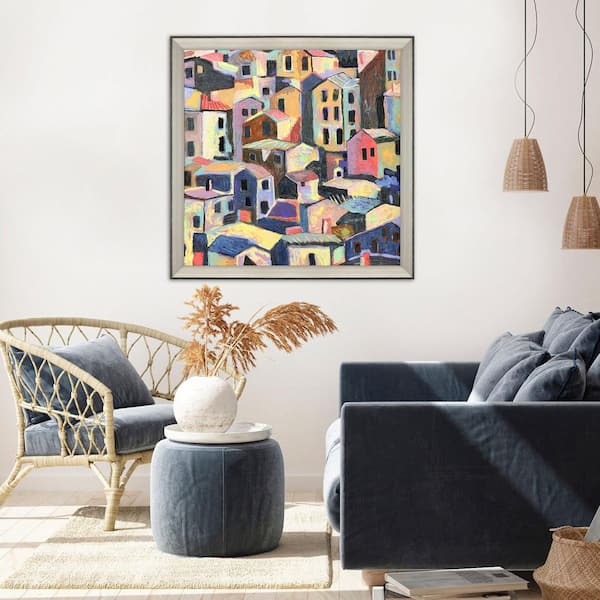 Paragon Galapon 1 Piece Framed Giclee Travel Art Print 40 in. x 40 in ...