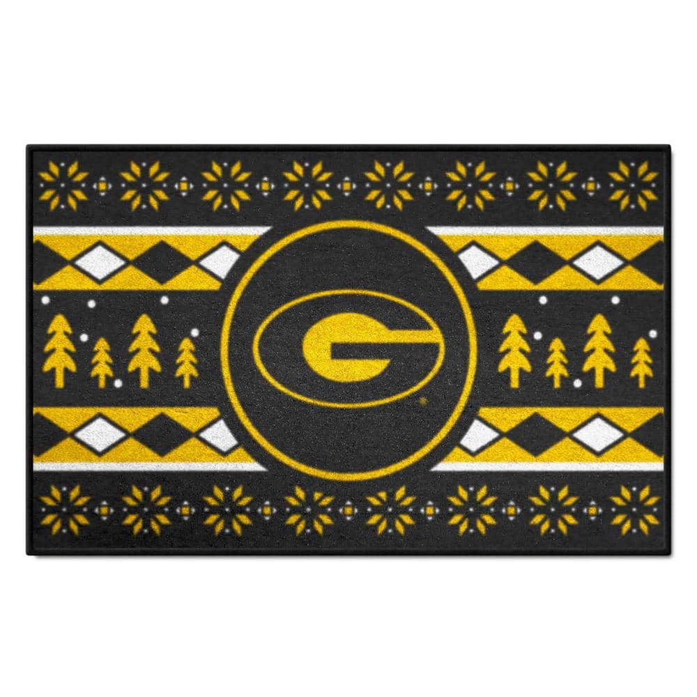 FANMATS Grambling State Tigers Holiday Sweater Starter Mat Accent Rug ...