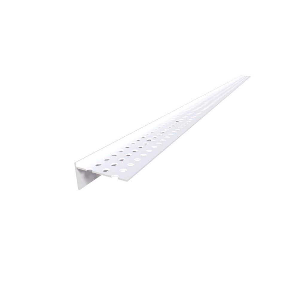 Trim-Tex 1.25 in x .5 in x10 ft. Vinyl Architectural Drywall L Trim ...