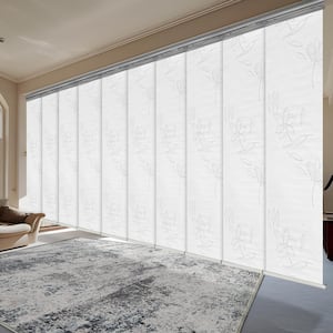 EMOH Shadow Stripe 120 in-218 in W x 116 in. L Adjustable 10-Panel ...