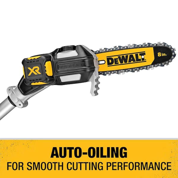 DEWALT 20V MAX Cordless Lithium-Ion Pole Saw and Pole Hedge Trimmer ...
