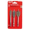 Milwaukee High Speed Wood Spade Bit Set (3-Piece) 48-27-0020 - The Home ...